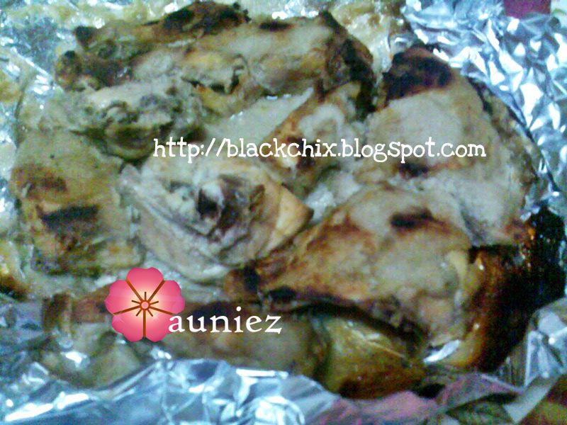 aunieZ: menu berbuka puasa yang enak - ayam percik putih style kelantan