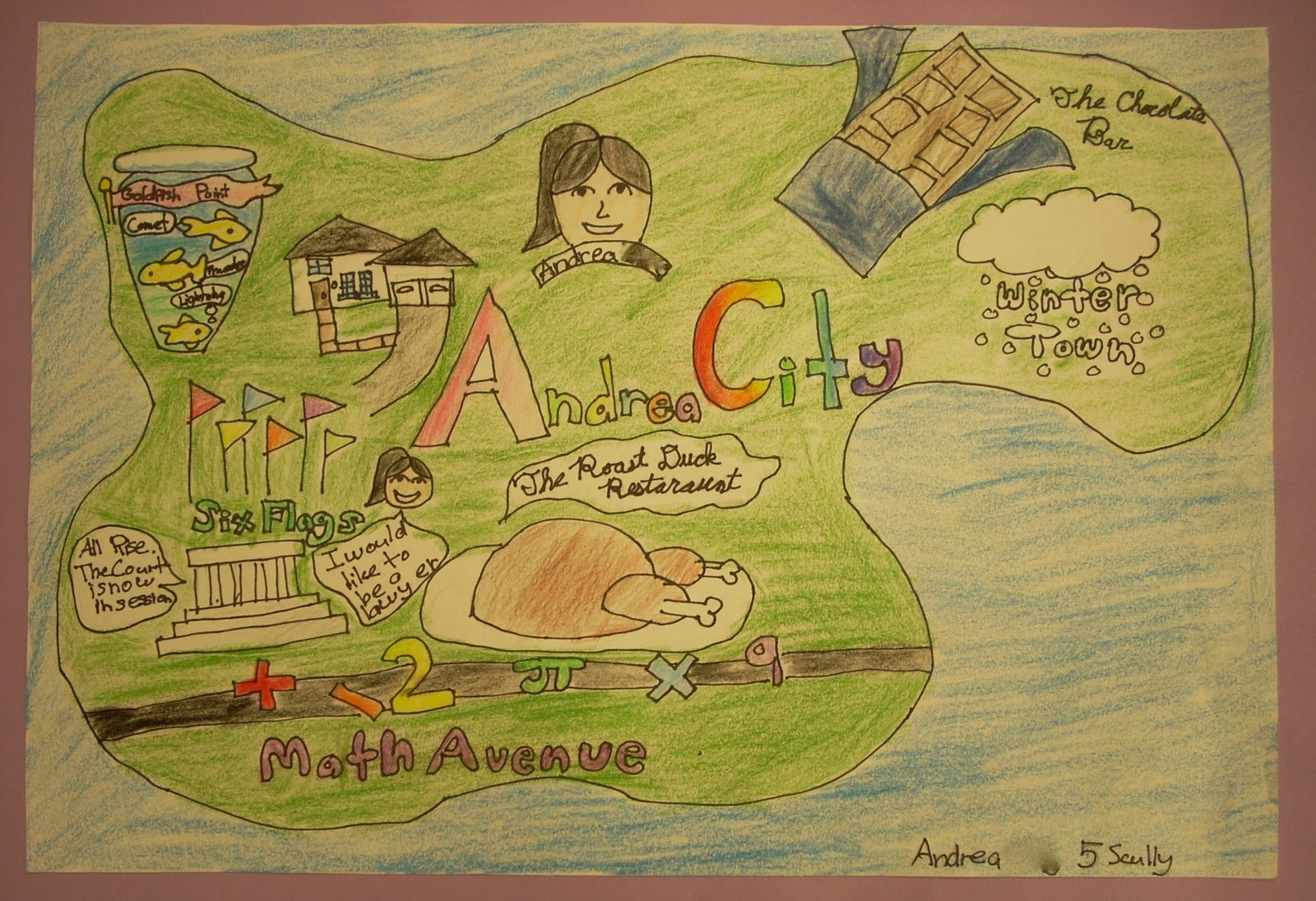 Art on the Move: Self-Portrait Maps inspired by Aaron Meshon