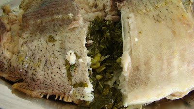 Cantinho Gastronômico: Pacú Assado Recheado Com Couve Manteiga