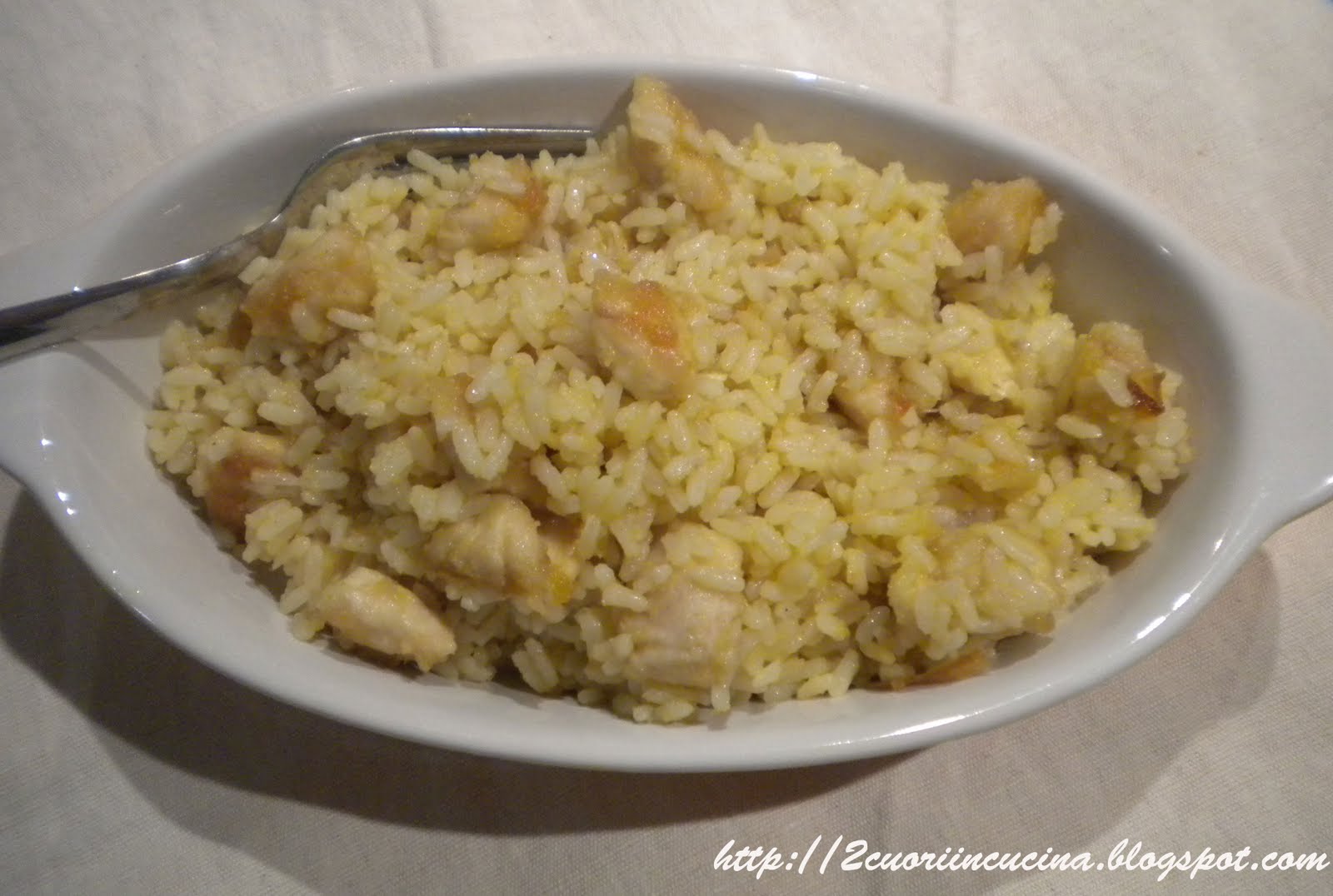 2 cuori in cucina: Riso e pollo al curry