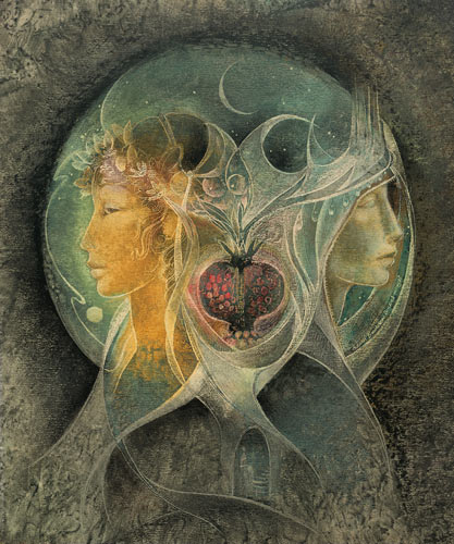 Nas Mãos da Lua : DEMÉTER E PERSÉFONE