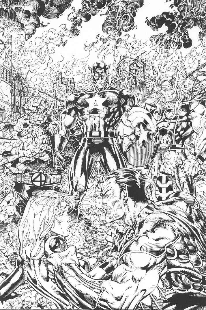 Cap'n's Comics: Greatness by Jim Lee