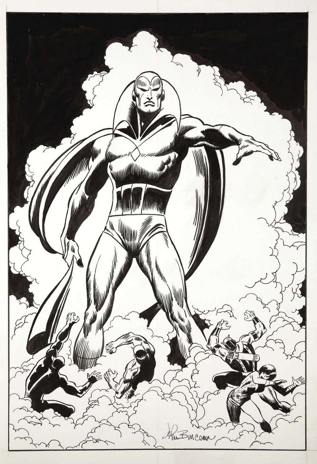 Cap'n's Comics: John Buscema Re-creations