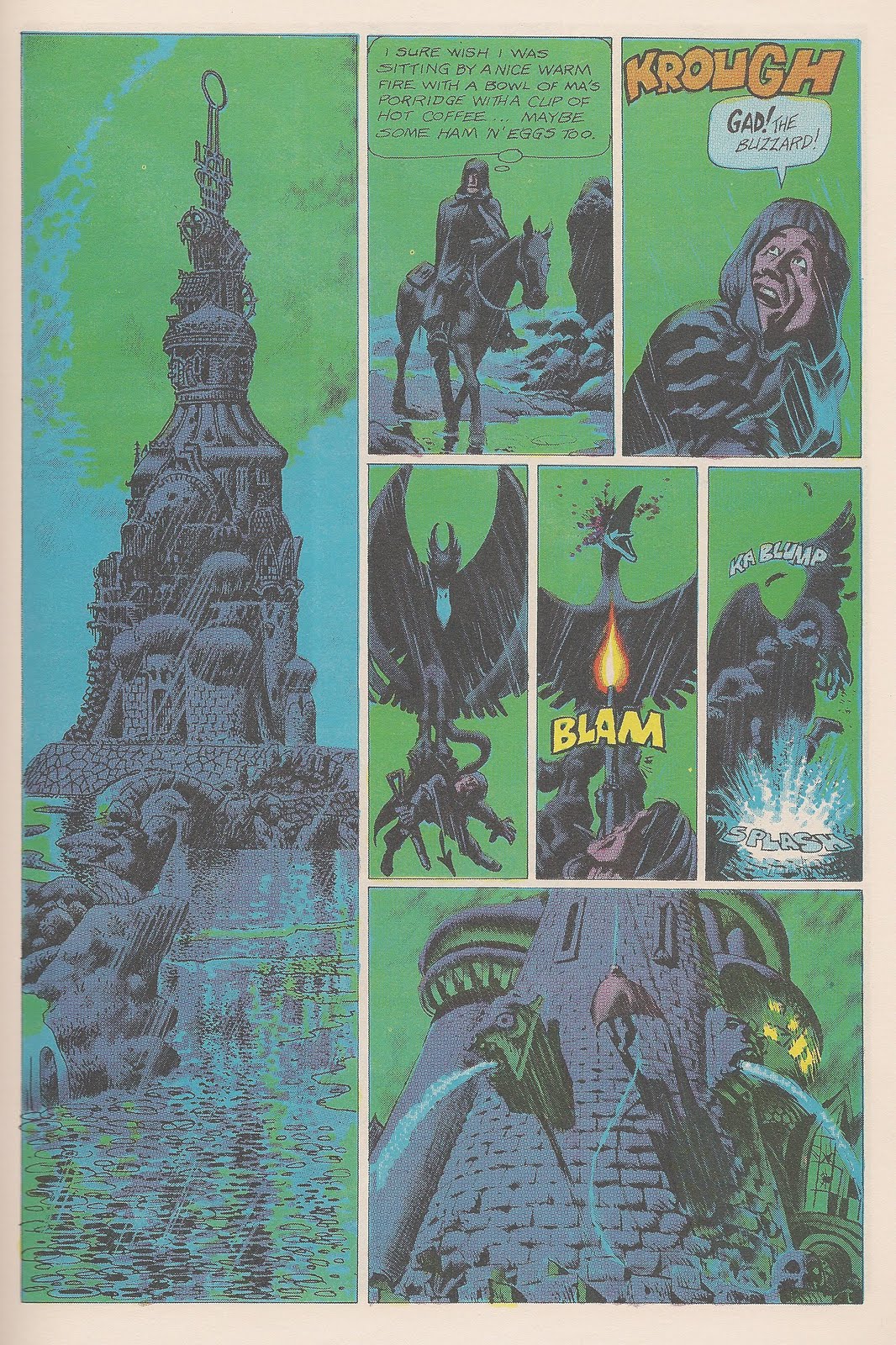 Cap'n's Comics: Some Richard Corben Amazing Airbrush