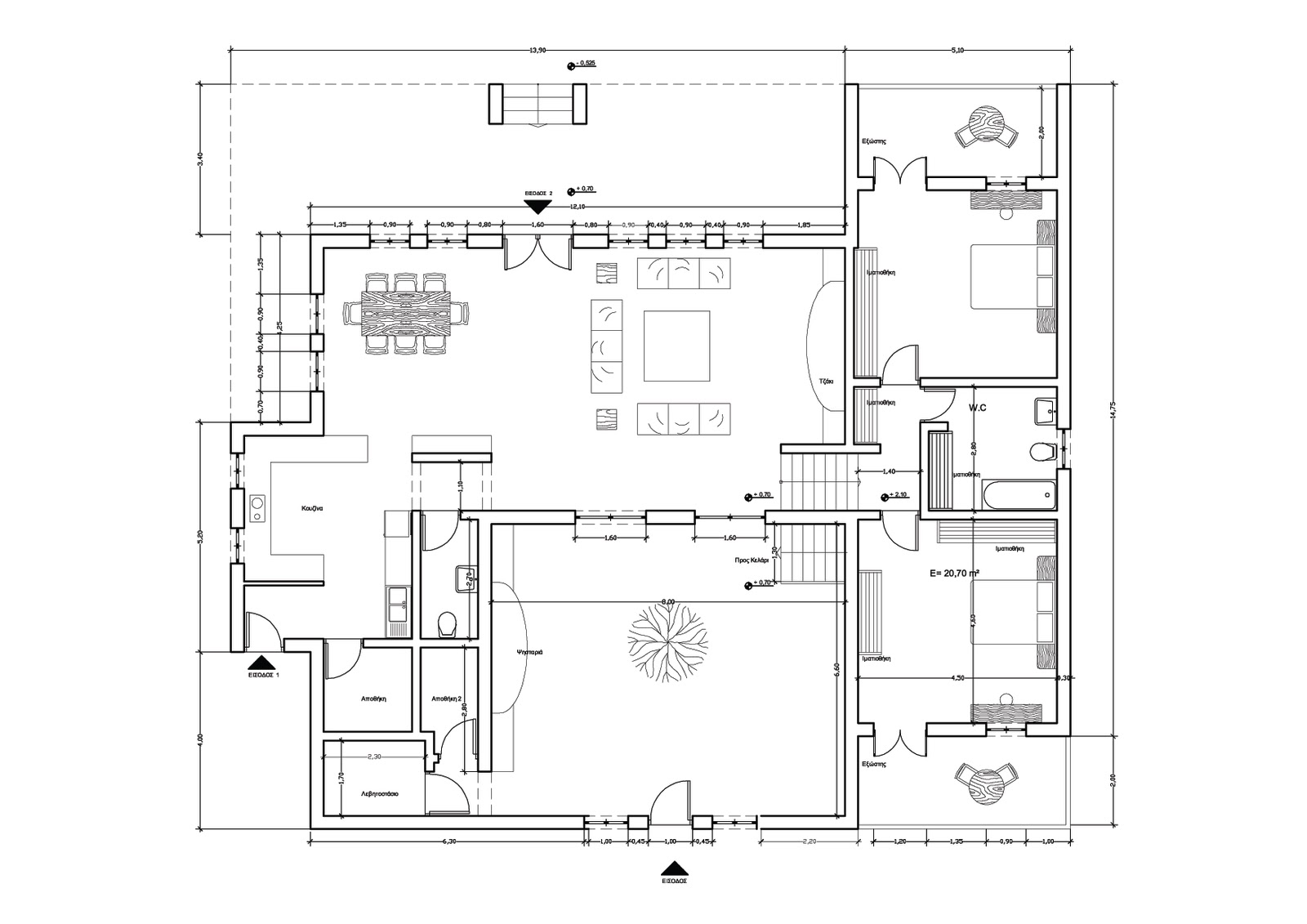 ΜάΡω ΔρυδάΚη _ Maria Drydaki: Κατοικία - Complex of Houses