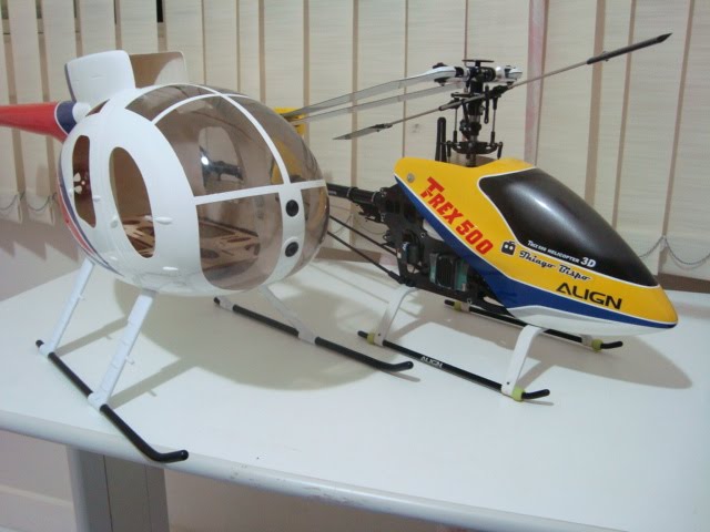 =HELIMODELOS=: Trex 500 - Escala MD 500D