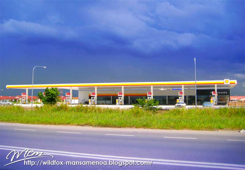 Aram Ngetu: Miri New! Station Shell Terbesar di MIRI!