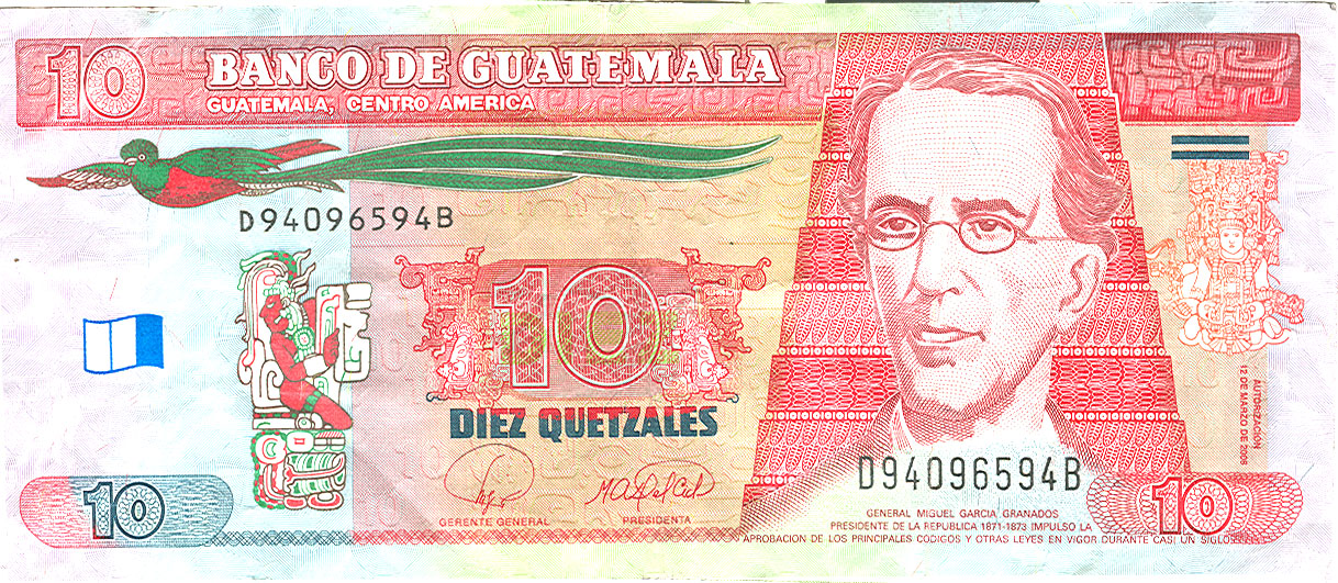 quiero ser millonario: billete de diez 10 quetzales banco de guatemala