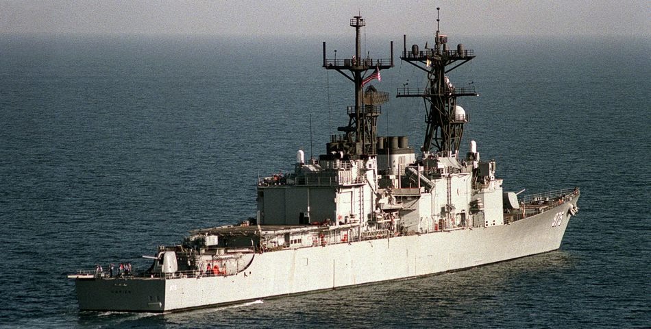 warship: spruance class destroyer us navy 1970s