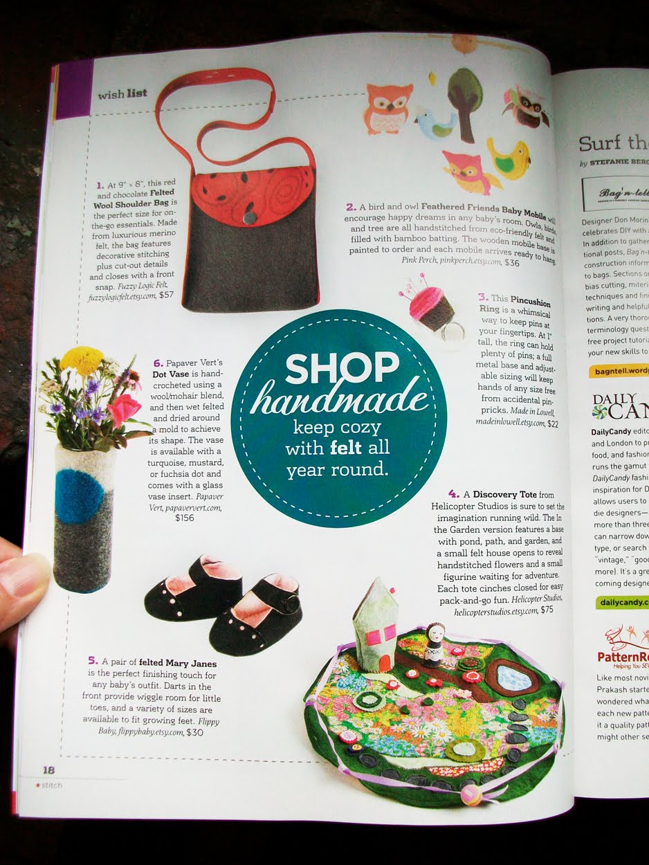 Mill Girl: Stitch Magazine Giveaway!