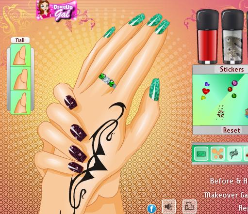Juego De Manicura Y Pintar Uñas Con Glamour ~ Juega Con Teté