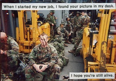 Write Where I Stand: Post Secret Perspectives: Soldiers