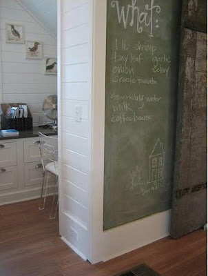 Cottage Living 2007 Idea House- Custom Chalkboard Paint Color - The ...