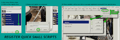 GIMP UI brainstorm: quick small scripts