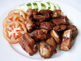food time!: Crispy fried Pork Ribs
