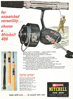 Coleccionismo de Pesca Deportiva: GARCIA - MITCHELL 406 - Año 1968