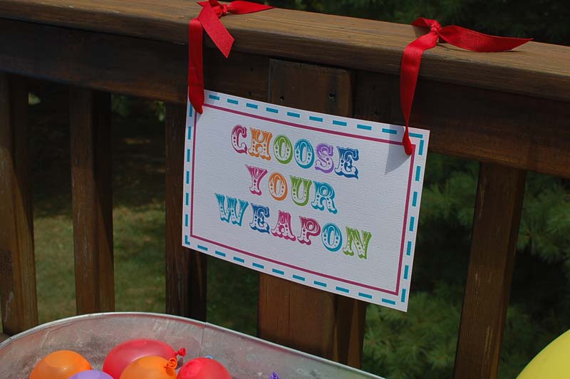 The Purple Pug: the wet & wild war of the water weapons party