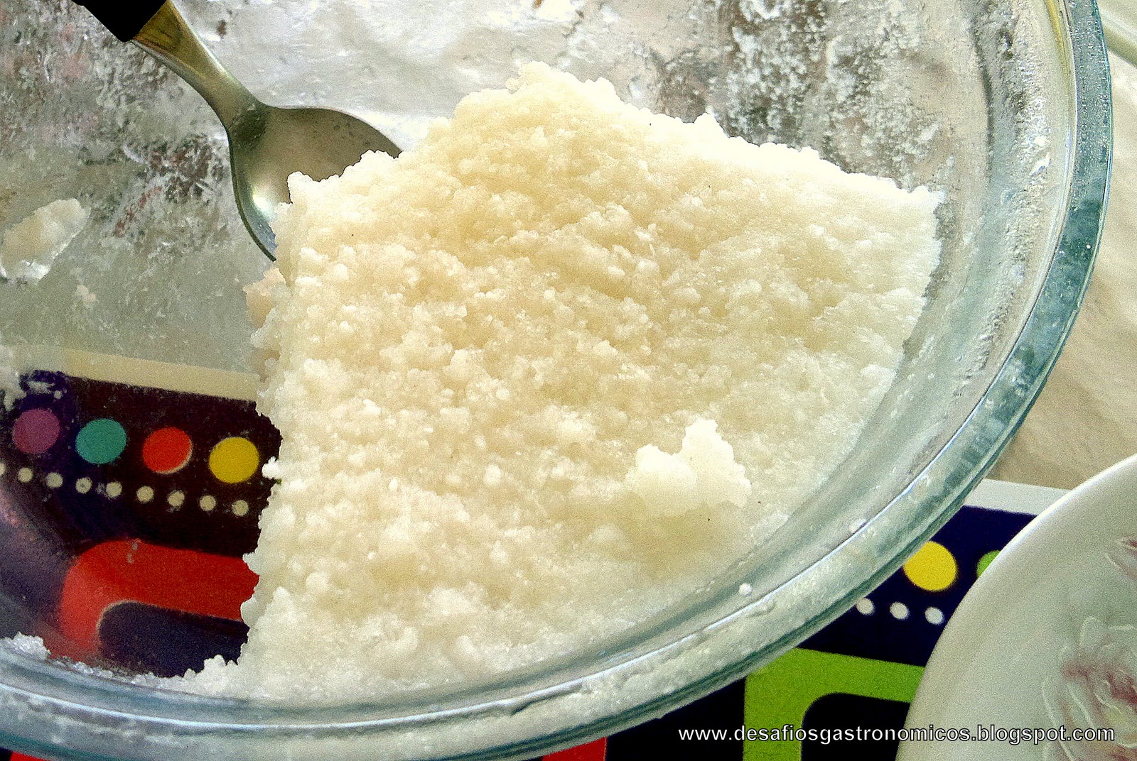 Desafios Gastronômicos: Cuscuz Doce de Tapioca