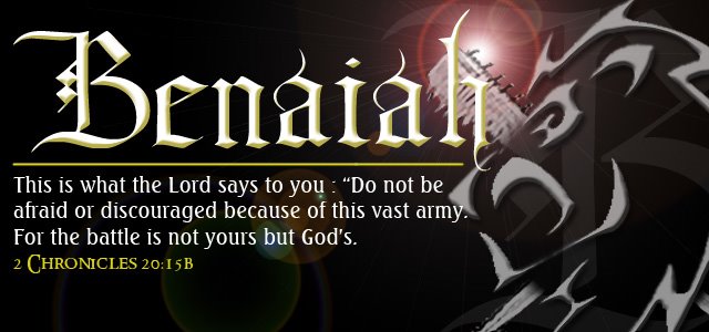 Benaiah ALL ABOUT BENAIAH benaiah-all-about-benaiah
