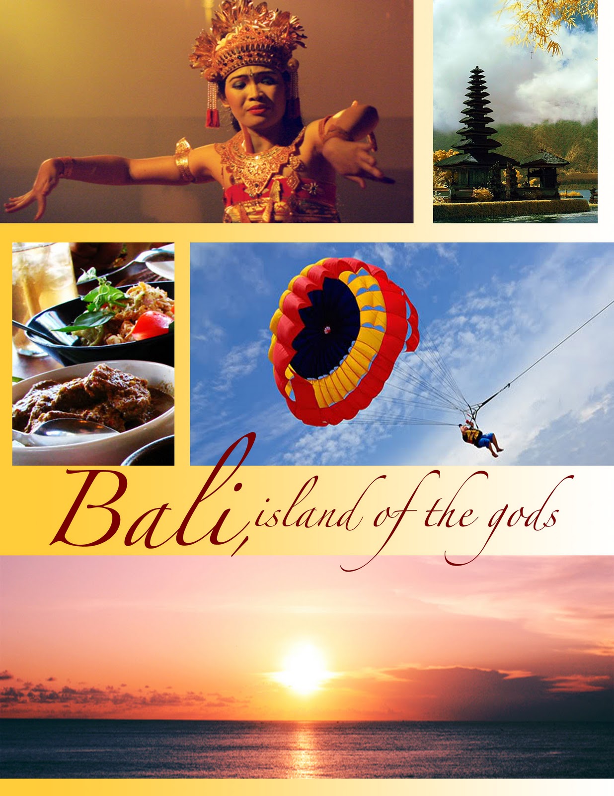 Visual Literacy: Graphics Assignment - Bali