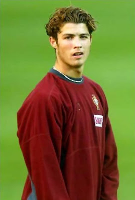 Cristiano Ronaldo Pictures: Cristiano Ronaldo With Curly Hair