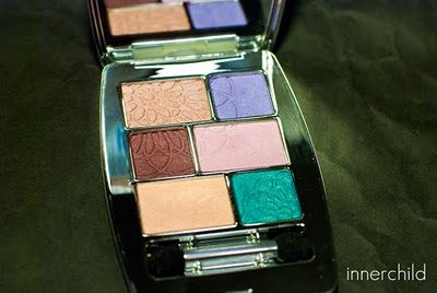 Cinderella: Clarins nature Temptation eyes palette