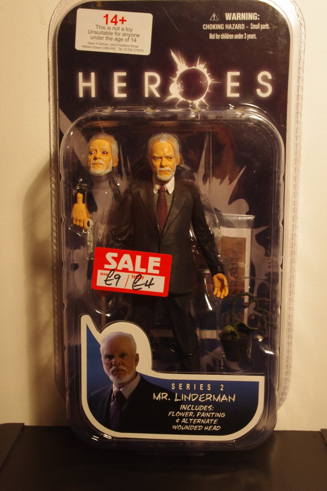 Na Boca Do Lobo: Mr Linderman, Action Figure da série Heroes