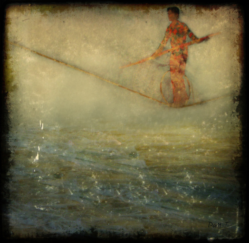 Pam T's Art Loft: Highwire