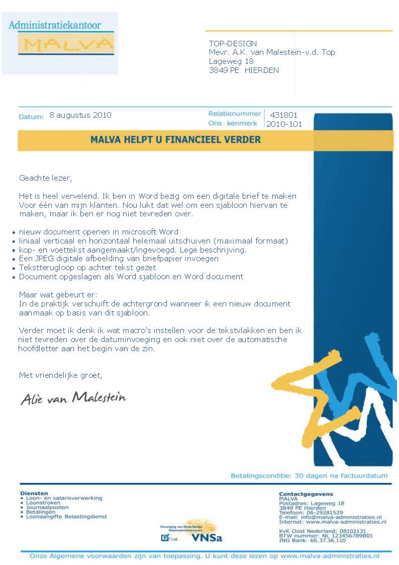 KLADBLOG TOP-DESIGN: Digitaal briefpapier maken