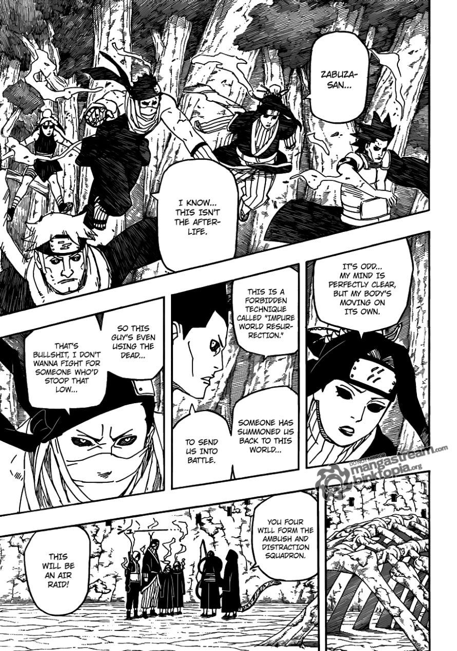 Naruto Manga 516 English Gaara s Speech ~ Blog in mantence