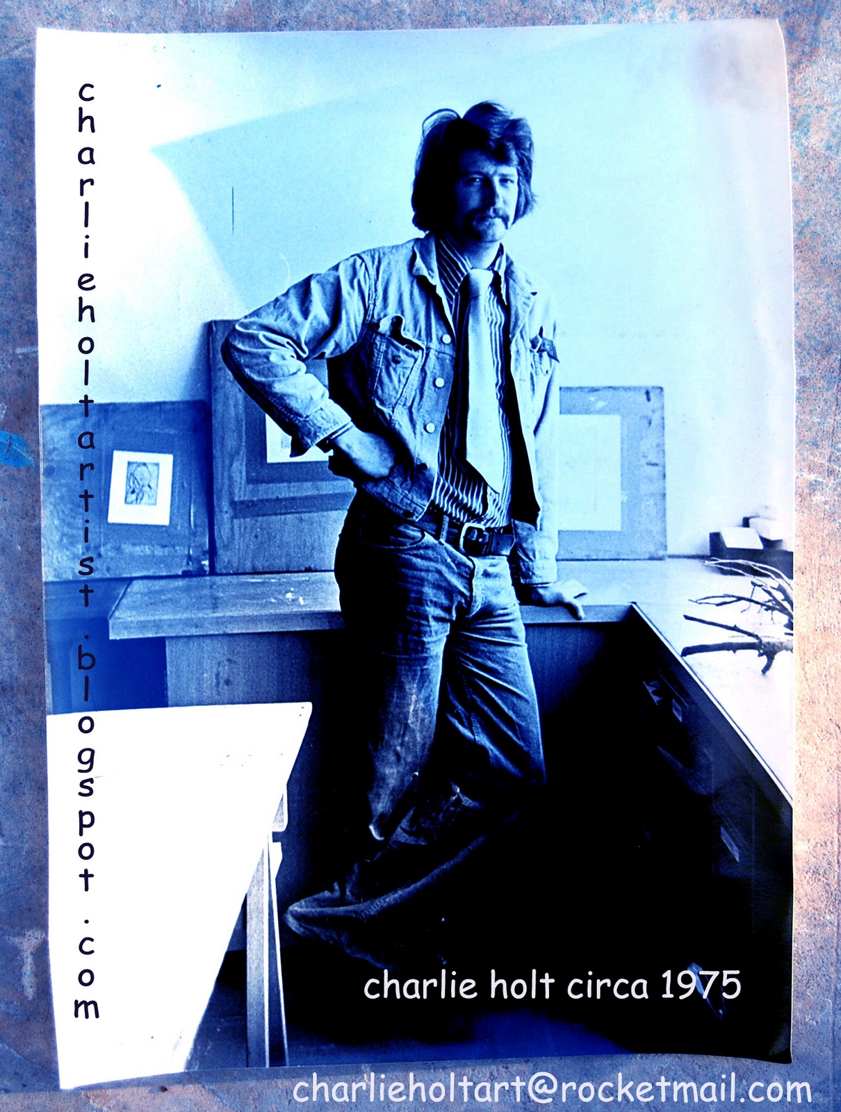 Charlie Holt Artist: blue a new work for evora....some associated thoughts