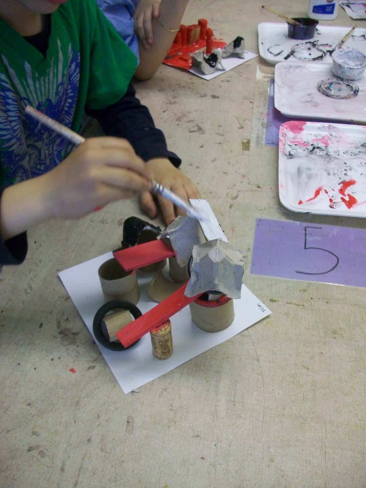 Studio 220: First Grade Sculpture