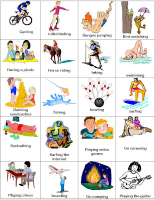 HOBBIES: Vocabulary: Hobbies