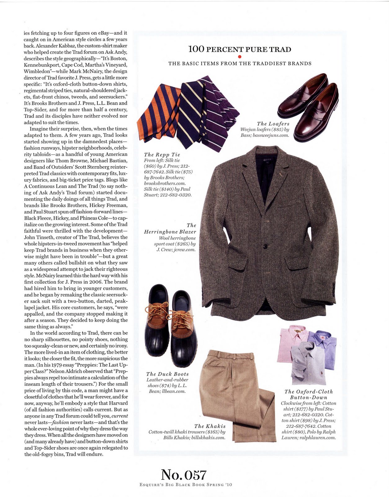 The Trad: Press Only: Esquire's Big Black Book