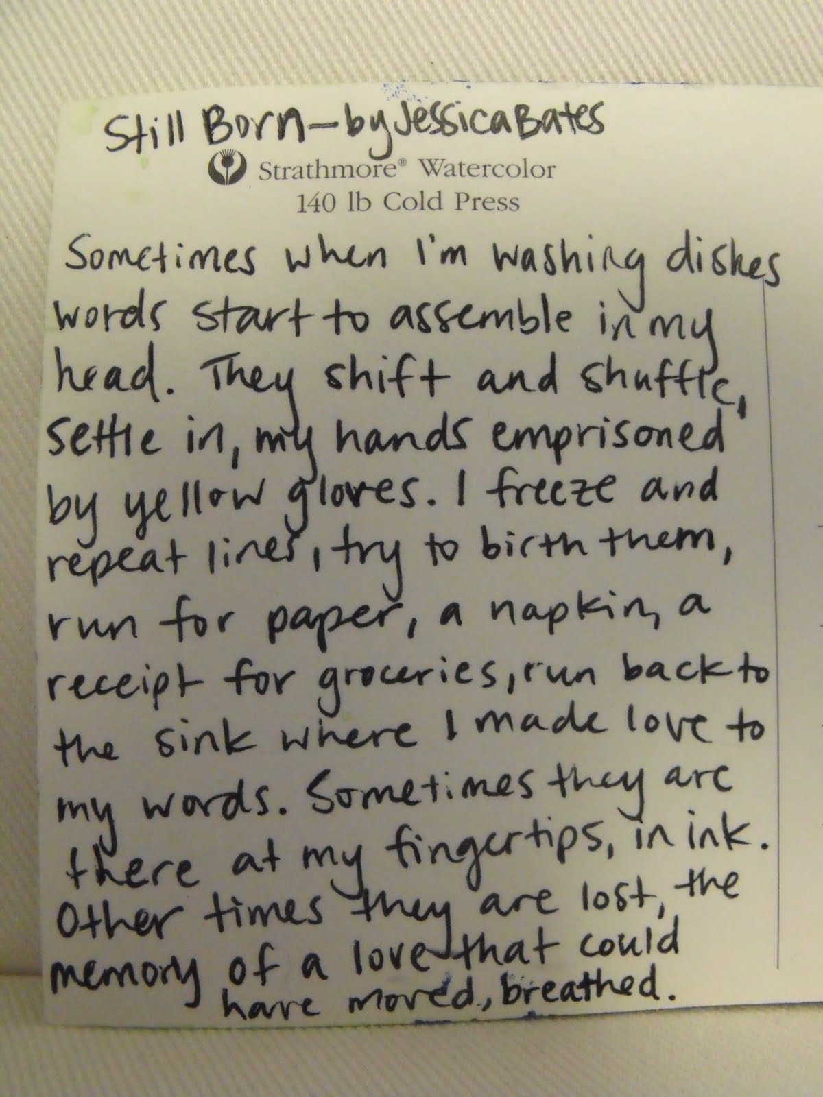 hey jessica: Postcard Poetry: Day 3