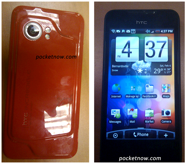 HTC 2010 Android 新手機又一曝光 HTC Incredible - 手機台 - 香港高登討論區