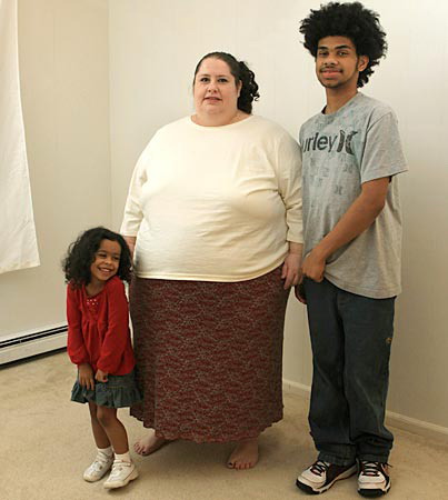 รุ้งสีสวยบนเส้นขอบฟ้า: Donna Simpson ผู้หญิงที่มีน้ำหนักตัวมากที่สุดในโลก