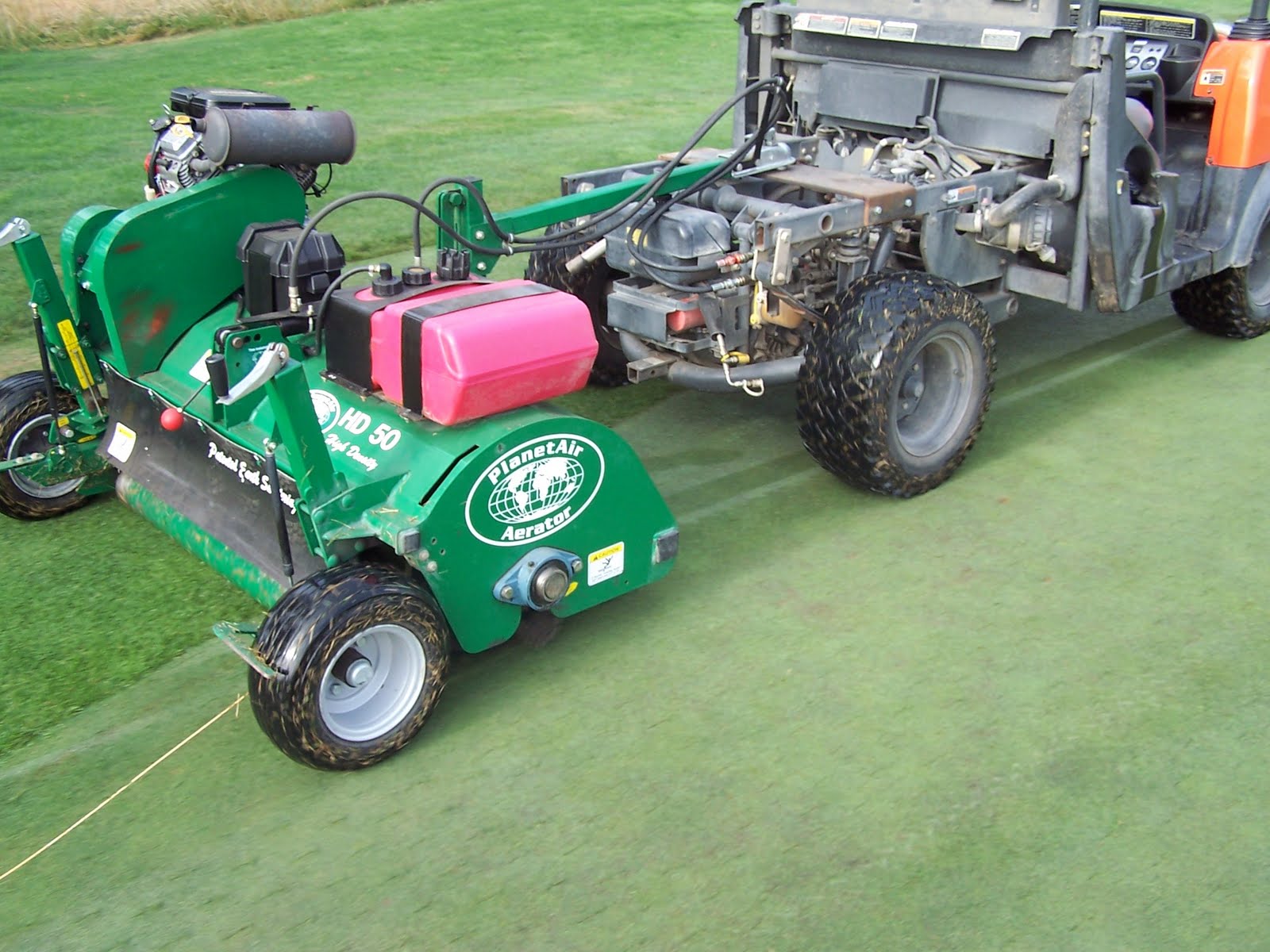 Santa Lucia Preserve: Planet Air & Double Verti-cutting