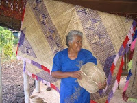 design history 2008 at kingscliff TAFE: Leilani; Samoan ie-Toga
