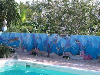 .: Outdoor Pool Mural