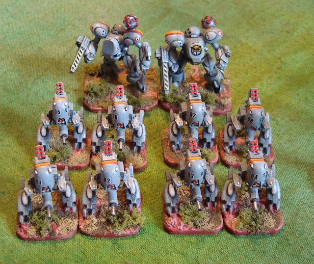 Lead Doesn't Bleed: Future War Commander in 1/600: Grey Army