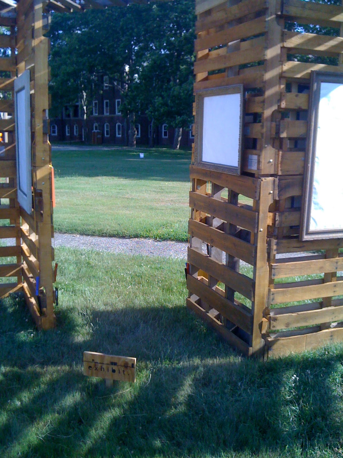 Pallet City: Constructing Pallet City: Buidling on Governors Island ...
