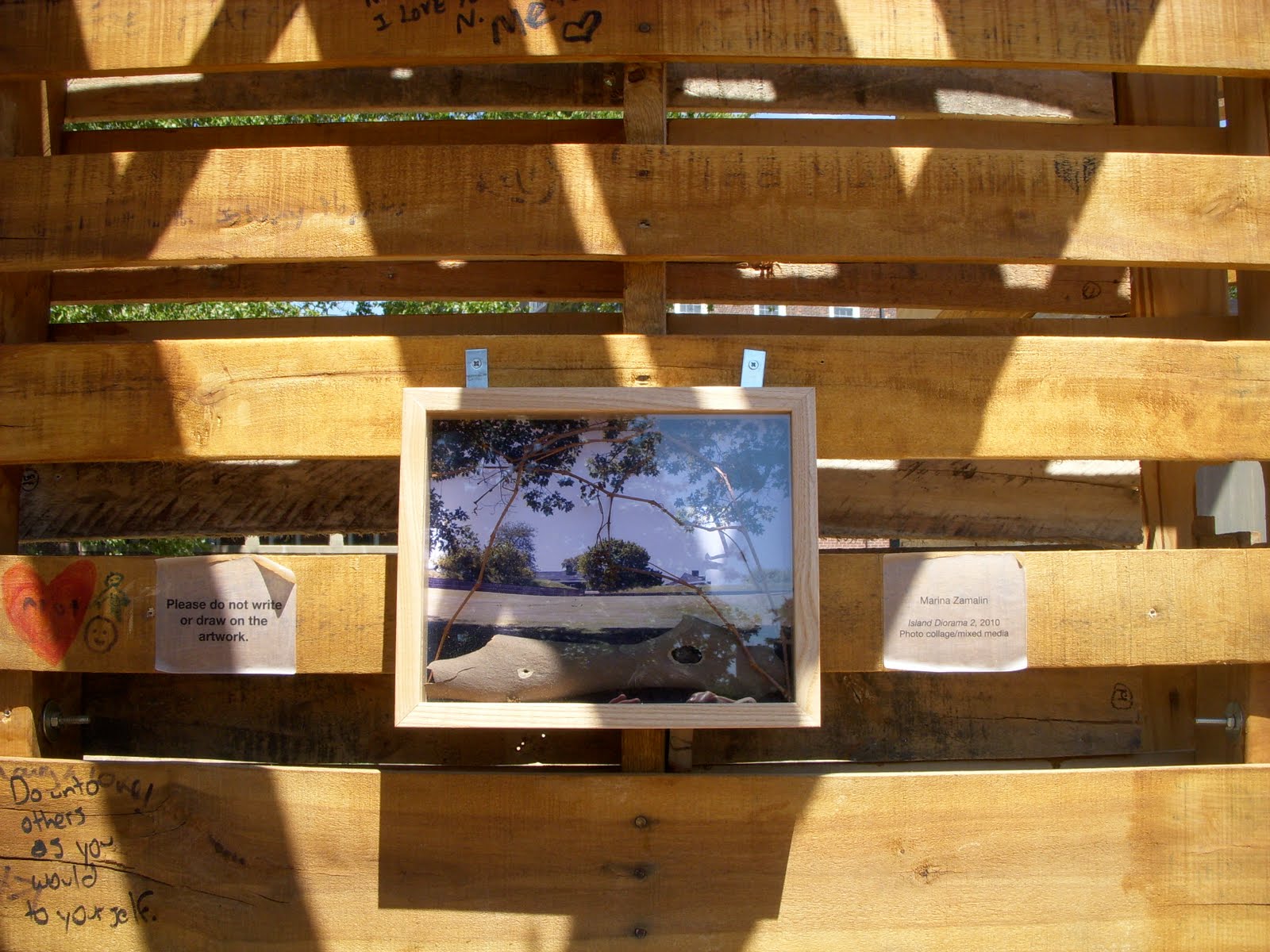 Pallet City: Photos from Gallery Exhibit 2, "Found on Governors Island"