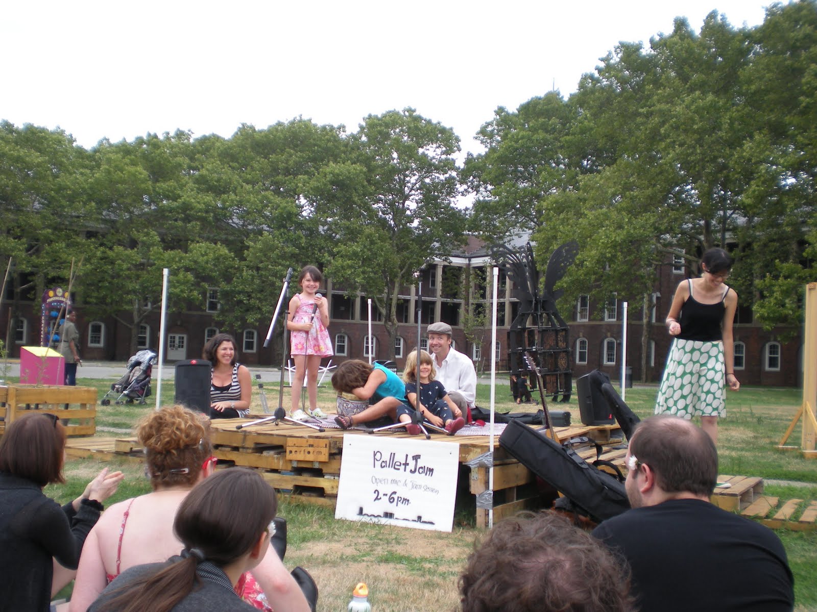 Pallet City: Photos from "Pallet Jam" Art Reception and Open Mic ...