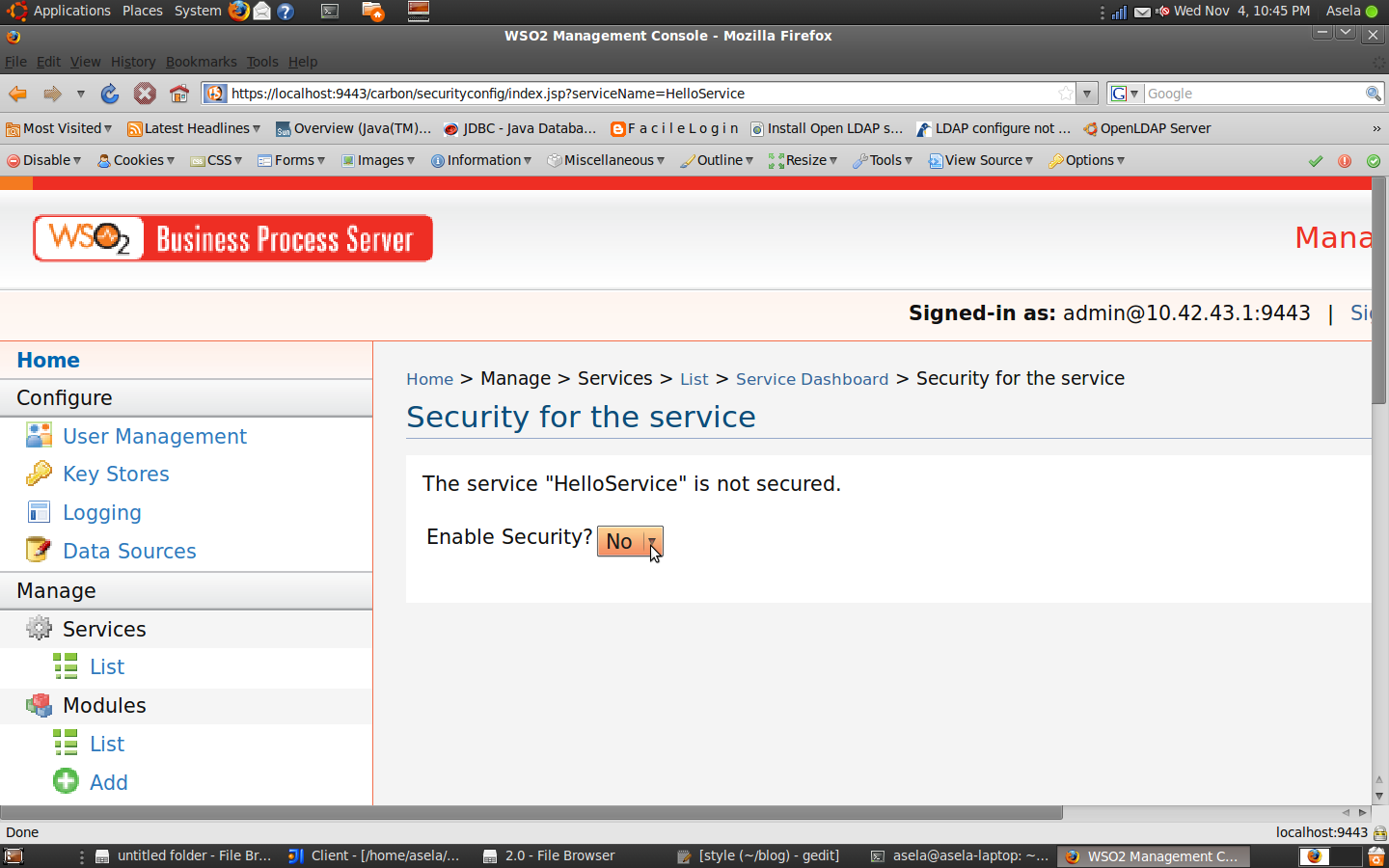 pathberiya | SOA Security | Page 3