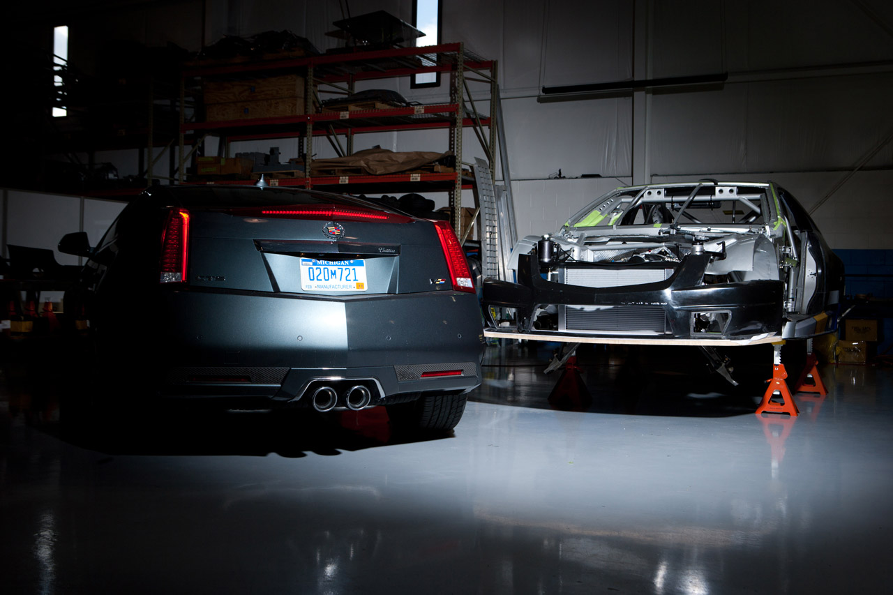 Actualidad Automotriz: 2011 Cadillac CTS-V Coupe SCCA Race Car