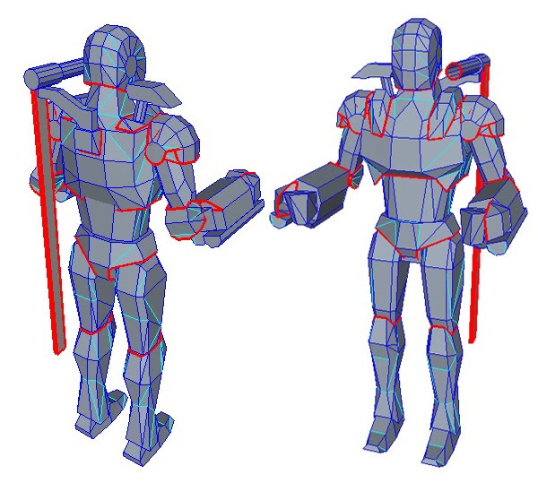 RGatt Personal Work and Tests: IRONMAN 2 PAPERCRAFT - WAR MACHINE