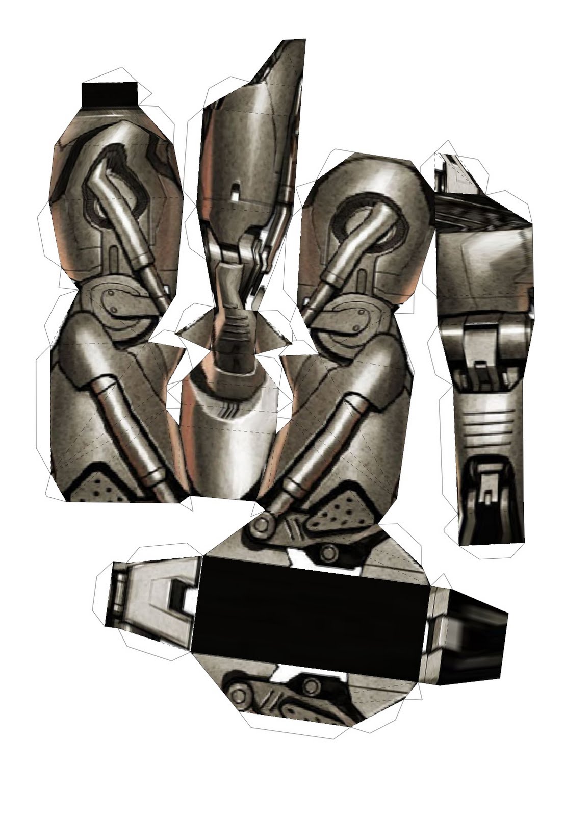 RGatt Personal Work and Tests: IRONMAN PAPERCRAFT - MARK II & IRONMONGER