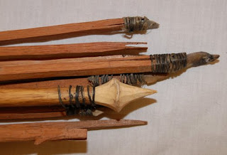 Primitive Weapons: Maya arrows, Yucatan