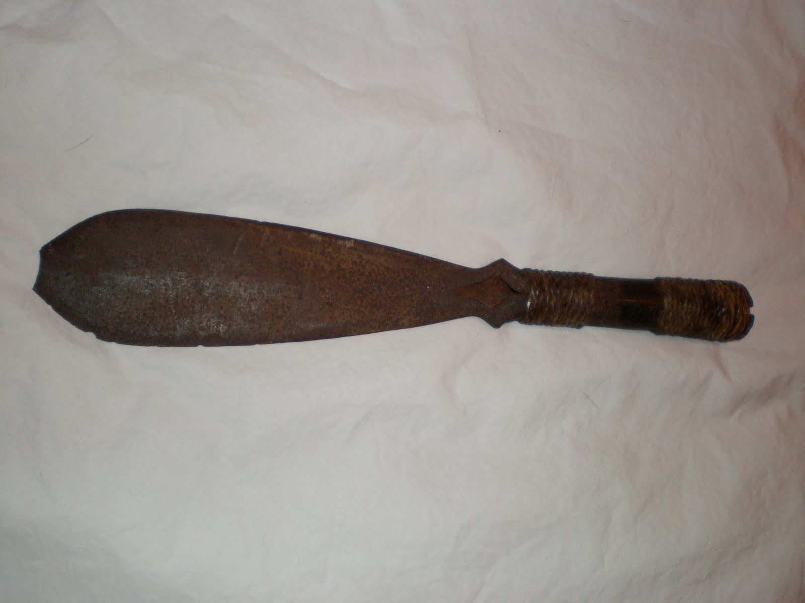 Primitive Weapons: A hinalung knife/spear from the Philippines
